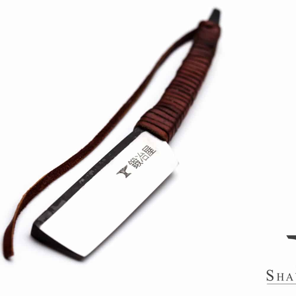 Kamisori Razor – Curved Handle – Japanese Straight Razor Kit – ShaveSmith